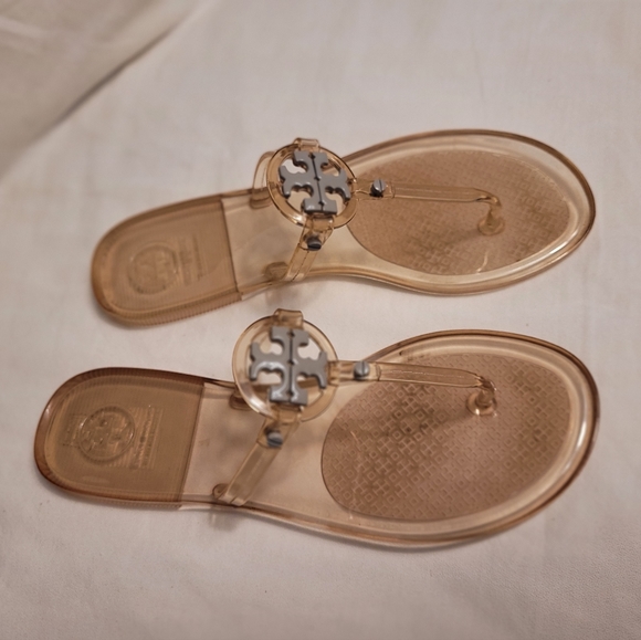 Tory Burch | Shoes | Tory Burch Mini Miller Jelly Plastic Flip Flop T ...